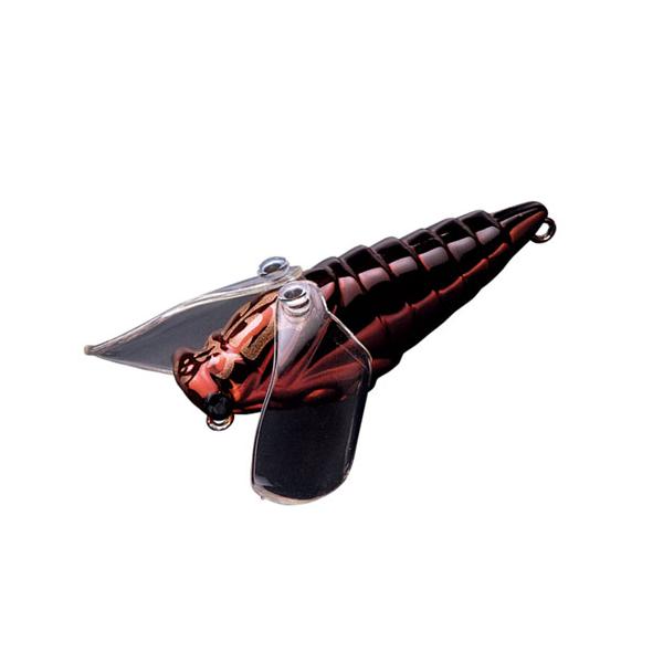 スミス美蝉　ビセン◆全長：38mm◆ウエイト：2.6g◆タイプ：フローティング◆フック：＃12★ハルゼミの全長は32〜37mm程度と言われ、エゾハルゼミはそれよりもやや大きいサイズ。美蝉の38mmというサイズはまさしくジャストマッチ。リアル...