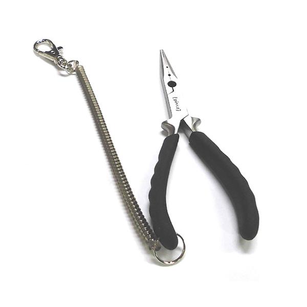 SMITH/スミスピシーズ/フィッシングプライヤー　ストレート155ST◆重さ：役120ｇ◆直径：約16ｃｍ針はずしや仕掛作り、ルアーのアイチューニングに大変便利なプライヤーです。★紛失防止スパイラルコード付★スリーブかしめ用スリット付★ノ...