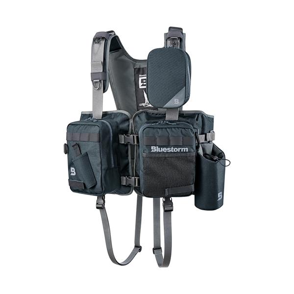 ブルーストーム　カイキアス2.0　L2-BSJ46　ライフジャケット　【L2タイプ】■サイズ：フリー★名機「エレファンタ」が、さらなる高みへ。アングラーの声を反映し、大幅なアップデートを遂げた『R? カイキアス』。収納力、拡張性、そして安全...