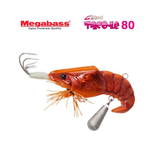 Megabass/メガバス8POD TACO LE/エイトポッドタコーレ◆サイズ：80mm◆ウェイト：40g(オモリ含む)★近年、全国的な盛り上がりを見せるタコゲーム専用ルアーとして、メガバスがイチから設計を行い、タコ釣り師の要望を徹底的に...