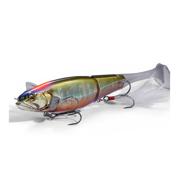 メガバスアイブレイク■Length：160mm　■Weight：1.1/4oz■Type：INTERMEDIATE■Hook：2番　アイブレイクは、リトリーブストップ時に起こる惰性的な直進遊泳を、独自のブレーキフィンが強く抑制。制止する直前...