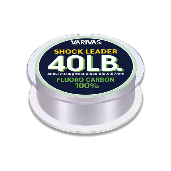 バリバスショックリーダー （フロロカーボン）■サイズ：12号■カラー：ナチュラル★フロロの高感度・低伸度という特性により、ルアーの操作性が優れています。ノンストレスコーティングで魚の歯やヒレ、ストラクチャーとのコンタクトにもキズつきにくい、...