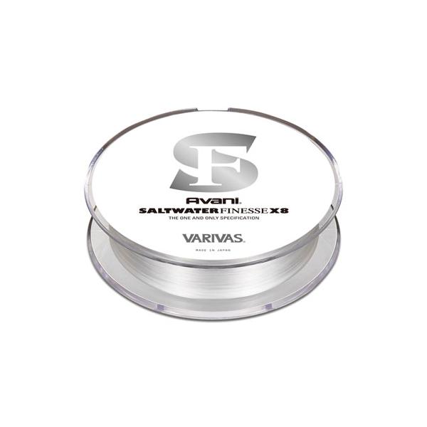バリバスソルトウォーターフィネスPE X8◆全長：150M◆カラー：クリスタルホワイト★探究者に贈る、究極のソルトウォーターフィネスPEライン。ソルトウォーターフィネスの探究をコンセプトに、細さの限界に挑み生まれた本製品は、まさに「prem...