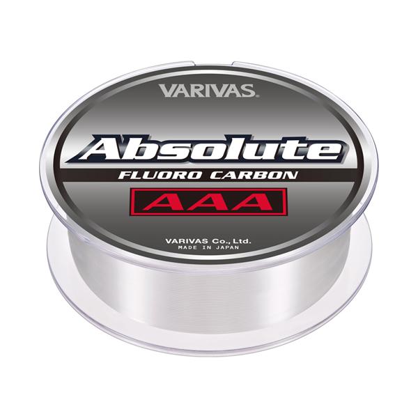 バリバスアブソルートAAA　フロロカーボン◆全長：80m◆カラー：ナチュラル★フロロカーボン分子の密接度を約15%アップ（当社比）。オーバーポンドスペックを実現し、ビックバス相手でも安心してやりとりができます。直線強度、結束強度、耐摩耗性な...