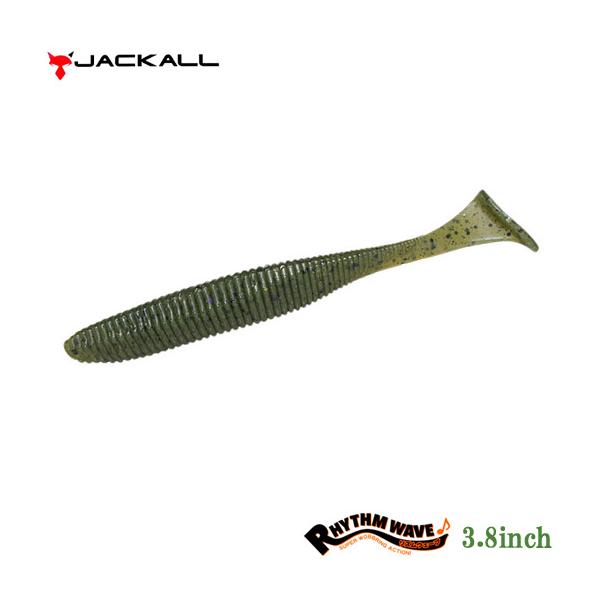 JACKALL/ジャッカルRHYTHM WAVE/リズムウェーブ◆入り数：7本◆サイズ：3.8inch★低速から高速リトリーブに対応、ハイピッチウォブリングアクション！シャッドテールワームに求められる要素は、抜群の集魚能力と喰わせ性能。そし...