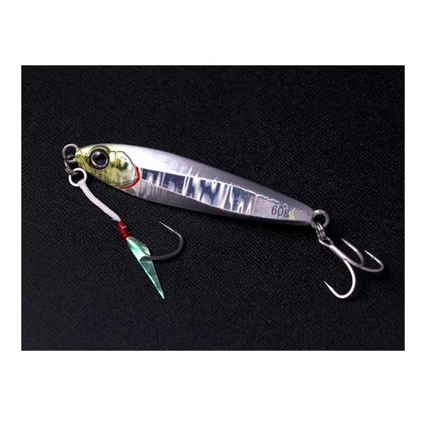 JACKALL/ジャッカルBIGBACKER JIG/ビッグバッカージグ◆サイズ：10g/42mmその飛距離。圧倒的！カッ飛びメタルジグ！向かい風でも余裕の飛距離後方重心に設計されたボディにより、圧倒的な飛距離を獲得しました。針絡みも少なく...