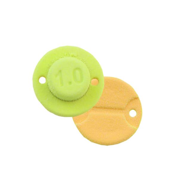 JACKALL/ジャッカルDEKABUNG/デカブングWeight：1.3g◆Length：12.5mm◆Fook：＃8◆Snap：＃0★扁平な円盤型ボディの樹脂本体に金属製ウェイトを組み合わせた構造でボディ本体とウエイトとの重量バランスと...