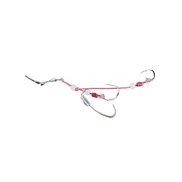 ジャッカル　JACKALLビンビンテンヤ　BINBIN TAIMU　鯛夢　遊動スペアフック◆フック：♯12/10 (2 SET)★「ビンビンテンヤ鯛夢遊動」に標準装備である仕掛けの別売りパーツです。 エサキーパーも付属されています。