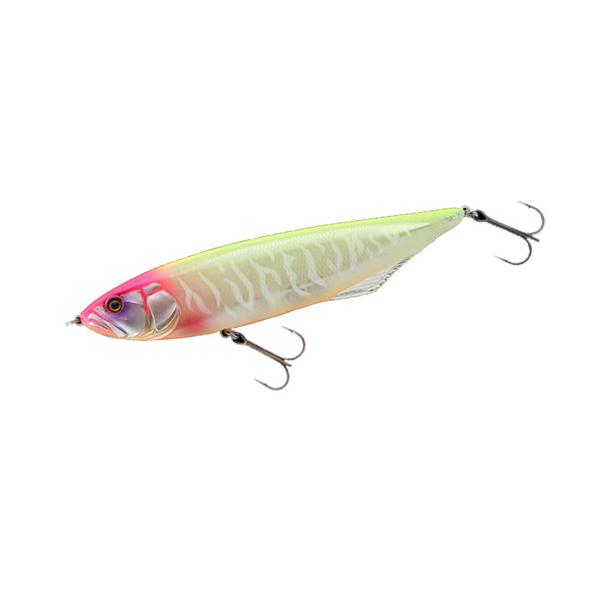 JACKALL/ジャッカル　DOWZ JERK/ダウズジャーク190　■サイズ：190mm■重量：3.2ozクラス■タイプ：スローフローティング■フック：＃2/0★テール部に設けたフィンが整流効果を発揮することで、狙ったスポットへ真っすぐと...