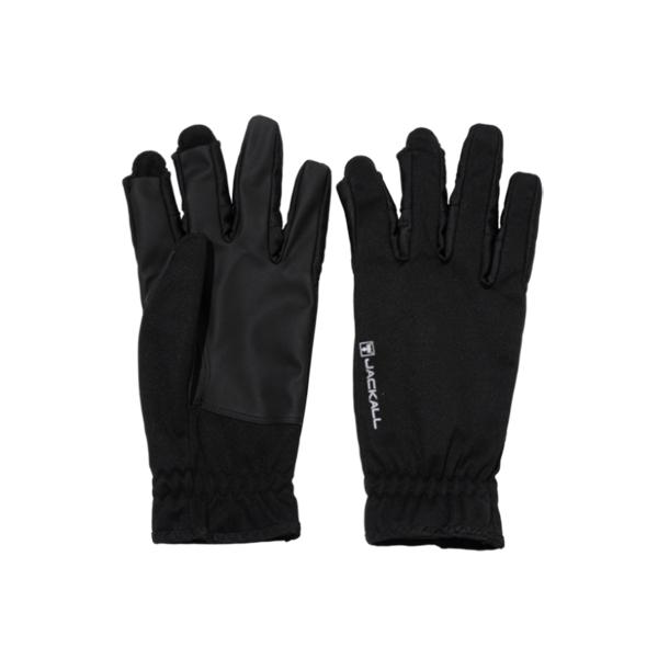 ジャッカル　バーサタイルグローブ　3本指　GL-A001■サイズ：S,M,L★幅広いジャンルの釣行に対応する汎用性の高いスリーフィンガーグローブ。キャスティングやリーリングで重要な人差し指・中指・親指をカットすることで、ラインやリール、ロッ...