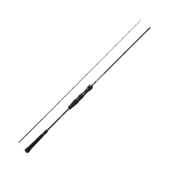 ジャッカル　26ビンビンスティックRB　BSRB-C66M■Length(ft/m)：6.6ft/1.98m■継数：2pcs■Weight：107g■Power：MEDIUM■Lure Weight：バーチカルMAX 160g、ドテラMAX...