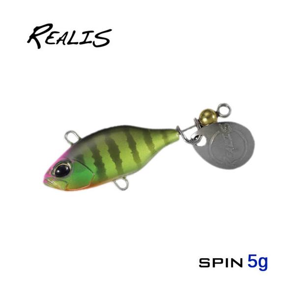 DUO/デュオREALIS SPIN/レアリス　スピン　5g◆サイズ：30mm◆重さ：5g★縦横無尽のフィールド攻略！ バスの捕食本能を刺激するテールスピン系プラグが登場！陸っぱりからボートまで、広範囲のフィールドリサーチを可能とするテール...