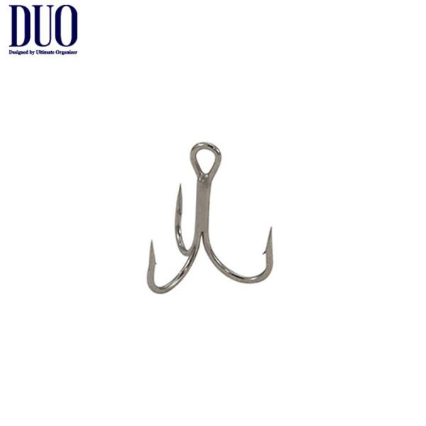 デュオテトラワークス　純正トレブルフック　TW-TR #12　■サイズ：＃12■対応モデル：トト・ユラメキ・フラフラ・ ポコポコ■入数：20本★希少なマイクロサイズのSW用トレブルフック。刺さりを損なわずにサビに強いオリジナルコート(KPC...