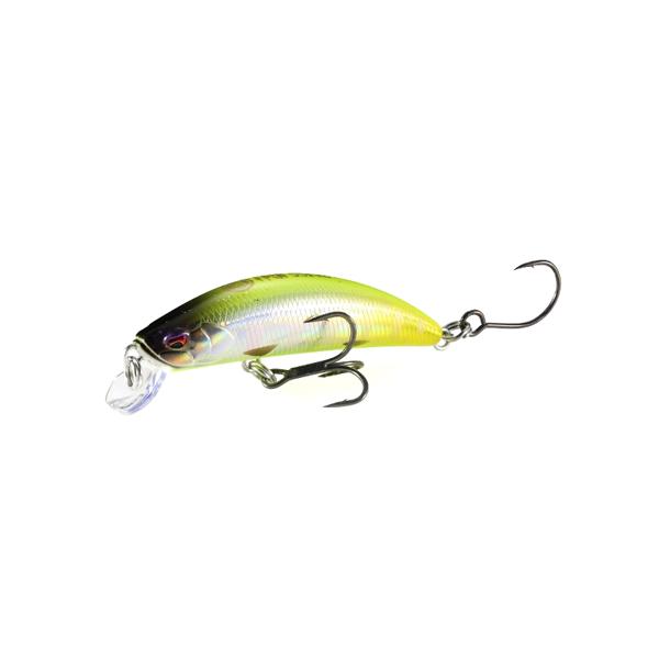 デュオ　オニマス　カグラ　55HS　鬼鱒　神楽■Length：55mm■Weight：9.0g■Type：重心移動・ヘビーシンキング■Hook：フロント#8・リア シングル#2■Ring：#2.5正影雅樹氏の追い求める理想像を具現化する「鬼...