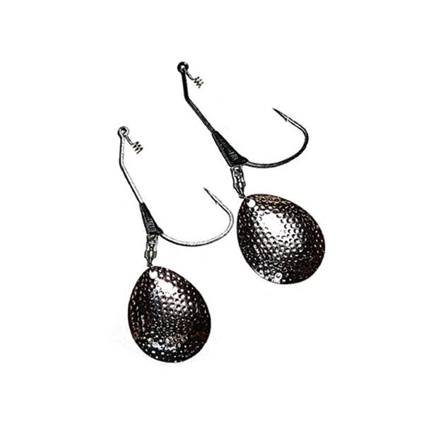 ザップマグナムブレディ　6/0　■フックサイズ：＃6/0■ブレードサイズ：＃6■ウェイト：1.8g、3.5g■入数：2マグナムブレードが生み出す、ブレディシリーズ最強波動。古くから一部のコアアングラーの中でシークレットとして使われてきたトッ...