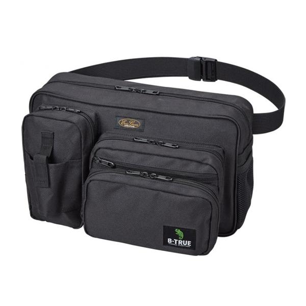 エバーグリーン　ビートゥルーバンクスタイルヒップバッグ◆サイズ：W38×H22×D20cm◆カラー：ブラック、カモ★関和学のこだわりを凝縮したオカッパリ専用ヒップバッグ。本体生地にはオカッパリでのハードな使用を想定した堅牢性の高いコーデュラ...