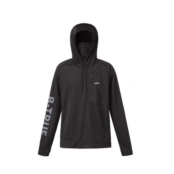 エバーグリーンB-TRUEサンブロックフーディー◆サイズ：S/M/L/LL/3L◆カラー：ブラック/ネイビー/チャコールグレー/サンドグレー★顔周りや手の甲も紫外線から徹底ガード。吸水速乾・接触冷感・遮熱効果といった夏にうれしい機能満載のオ...