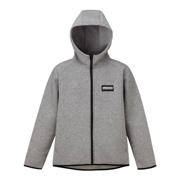 エバーグリーンEGライトウォームフルジップパーカー◆サイズ：M/L/XL◆カラー：ブラック/ヘザーグレー/ネイビー★軽さと暖かさを兼ね備えた、ダンボールニット生地採用のフルジップパーカー。