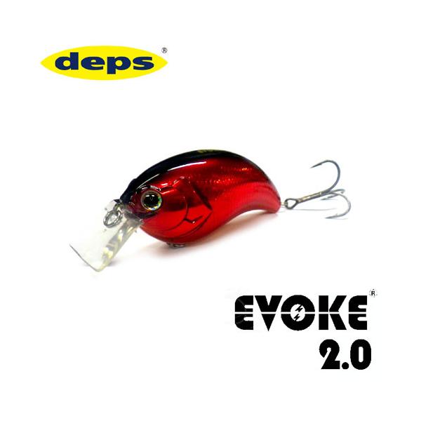 deps/デプスEVOKE/イヴォーク　2.0◆LENGTH：65mm◆WEIGHT：18g◆DIVING RANGE(潜行深度)フロロ12lb〜16lb、ナイロン10lb〜16lb/約2ｍフロロ20lb〜25lb、ナイロン20lb〜25l...