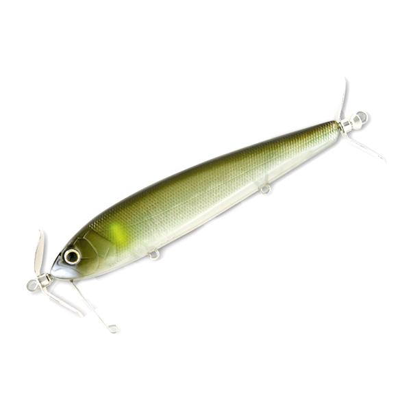 デプス　コーリングハスラー　フローティング■LENGTH：125mm body■WEIGHT：27g★水流波動・フラッシング・サウンド。この3つの要素でベイトフィッシュをイミテートするダブルプロップベイト『コーリングハスラー』。水平姿勢にセ...
