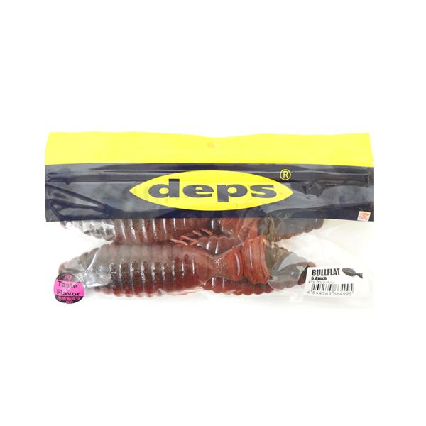 デプスブルフラット　谷山カラー　＃グリッパノン■3.8inch(6/pac)　1/2oz(7/16oz)class　推奨オフセットフック：#4/0■4.8inch(4/pac)　1oz(7/8oz)class　推奨オフセットフック：#5/0...