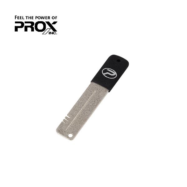 PROX/プロックスHOOK SHARPENER/フックシャープナー 80ダイヤモンド加工　【PX90880】◆サイズ：82×15mm（厚み2mm）◆粒度：#500/#800(溝付側)★ダイヤモンド加工が施されたアイチューナー付きの携帯用シ...