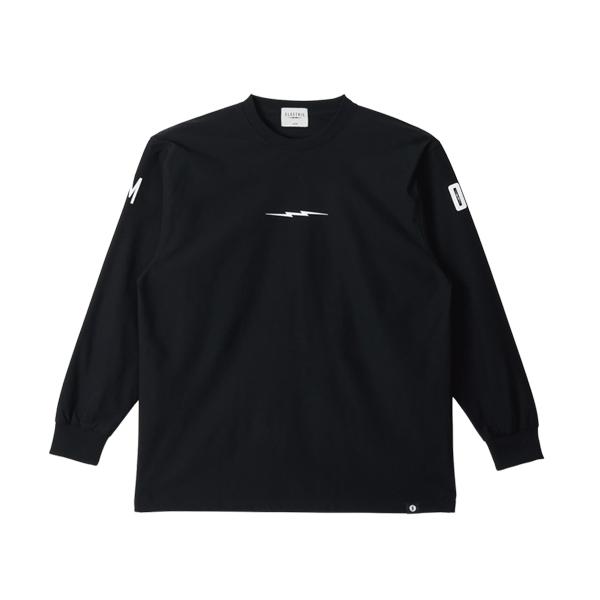 エレクトリック　スクワッドナンバードライロングスリーブティー　■カラー：BLACK/WHITE■サイズ：M/L/XL■素材：ポリエステル100%