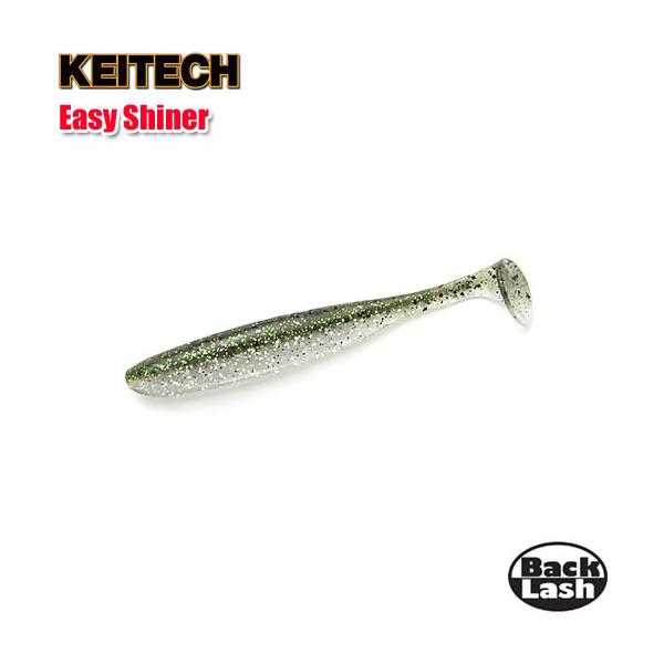 KEITECH/ケイテックEazy　Shiner/イージーシャイナー　◆サイズ：3.5inch◆入り数：7本入り★機敏なテールアクション、完璧なバランス、そして絶妙なロール・・・。確かに、そしてイージーに釣果を伸ばすための特別なスペックです...