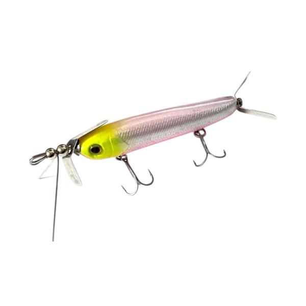 THタックル　ホバリンブライスプチ　58R■Length：58mm■自重：5.5g■タイプ：スローシンキング■フック：#12末尾にRの付くホバリンブライス。ボディー素材をABS樹脂に変更し、製品の安定性と透明感のあるカラーをラインナップ。ワ...