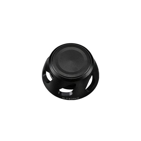 SLPワークス22SLPW スピニングハンドルキャップS ブラック■標準自重：2g■キット内容：スピニングハンドルキャップ（防水Oリング搭載）、取扱説明書小型スピニングリール用ハンドルキャップ24CERTATE CUSTOM BODY発売に...