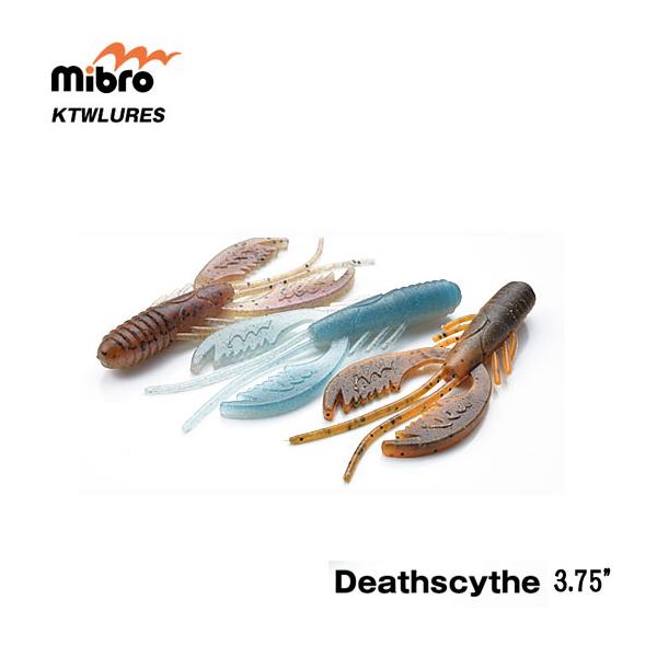mibro/ミブロDEATH SCYTHE/デスサイズ◆サイズ：3.75inch◆入数：7本入り★デスサイズに待望のダウンサイズ版が登場！落としてよし、泳がせてよしのマルチパーパスクロー「デスサイズ」にダウンサイズ版が仲間入りしました。フィ...