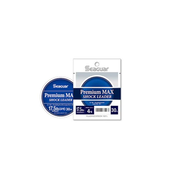 KUREHA/クレハSeaGuar FLUORO/プレミアムマックスショックリーダー◆糸太さ：0.8号-6号◆巻き量：30m◆カラー：クリアしなやかさと衝撃強度を追求したソルトルアー専用のショックリーダーです。強さの証として、シーガープレミ...