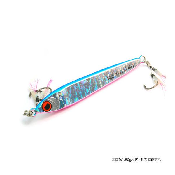 ライズジャパン/RISE JAPANライズジグ フラット　60g◆WEIGHT：60g・フラット面とアール面の左右（表裏）非対称デザイン・ただ巻きでウォブリング、ストップアンドゴーでクイックアクション・フリーフォールではヒラヒラと大きくスラ...
