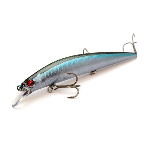 RAID JAPAN/レイドジャパンLEVEL MINNOW/レベルミノー■サイズ：125mm■重さ：1/2oz■タイプ：スローフローティングレベルミノーは、「飛距離」「アクションレスポンス」「レンジ対応能力」という3つのキーワードを徹底追...