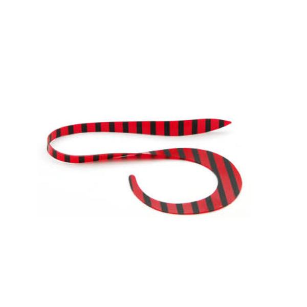 RISE JAPAN/ライズジャパンなみだま　めだまネクタイ　太短カーリー◆入数：3本濁り時や潮が緩い時！魚の活性が高い時！（その時のコンディションよりネクタイの本数を調整しボリューム感を合わせて下さい。)