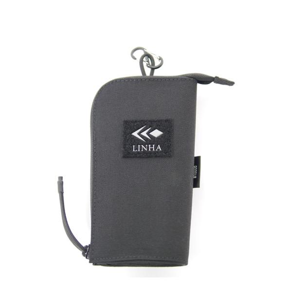 リーニアフォールディングD　Pポーチ◆SIZE:横10cm×縦17cm×奥行7cm(折畳み時3cm)★ペットボトルやスマートフォンを収納できる折り畳み式ドリンクホルダー。使わない時は折り畳めるので、藪漕ぎの際にも干渉し難く、ゴミも入り難い仕...
