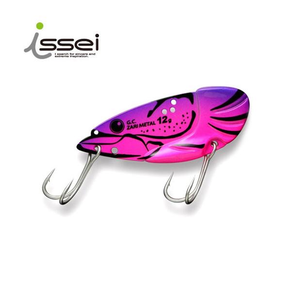 issei/一誠　GC ZARI METAL/GCザリメタル◆ウエイト：12ｇ◆全長：48mm★村上晴彦の本気メタルバイブ。真冬の定番アイテムのメタルバイブ。巻くだけで釣れる。またはリフトアンドフォールで釣れる。心地よいメタルバイブの誕生で...