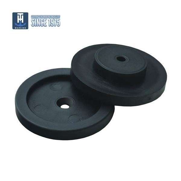 TH-Marine/ティーエイチマリンエレキ用バウンスバスターコースター【48228】◆サイズ：直径50mm◆カラー：ブラック◆入り数：2種（各1個）★エレキのバウンスバスターの重みでカーペットがその部分だけ凹んだり、場合によっては破れたり...