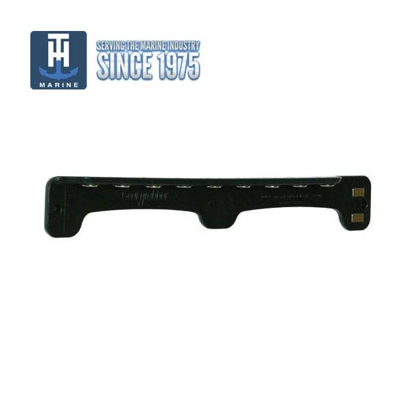 TH-Marine/ティーエイチマリンタックルタイタン　ルアーホルダー＆オーガナイザー【48229】◆サイズ：330×40×30mm◆カラー：ブラック◆材質：プラスティック◆入り数：1個★マグネット式の収納ラックです。取り付けは附属の両面テ...