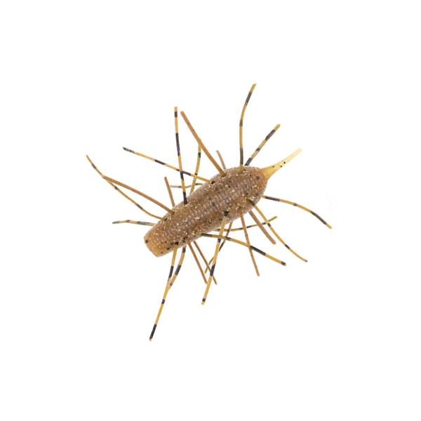 GEECRACK/ジークラックimo kemushi/イモケムシ◆サイズ：40mm（1.5インチ）◆重さ：2g（1本）◆入り数：5本入◆推奨フックサイズ：＃2★高比重イモ型ワーム、「イモリッパー」のラバーチューンver. 見た目はまさに毛虫...