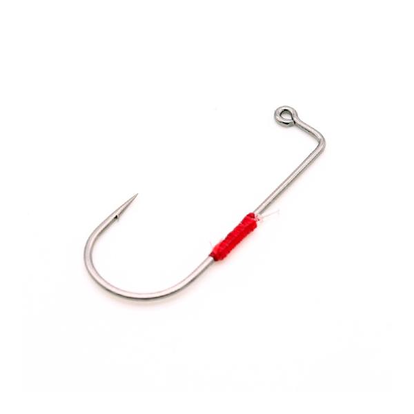 ジークラックBSパワーフック■サイズ：1番■入数：5本バマストに最適な太軸フックです。ワームのズレが軽減されるストッパーがついています。レイドジャパンさんのゴーストワイヤーネクストレベルやマッスルワイヤー等、各社のアラバマ用フックにもおすす...