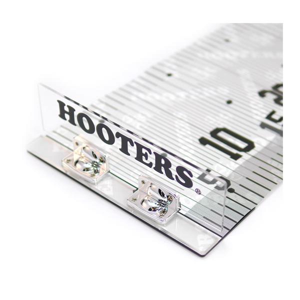 HOOTERS/フーターズMEASURE SHEET 100/メジャーシート100◆素材：ターポリン/アクリル樹脂◆収納：バンドつき ◆計測単位：mm◆サイズ：長さ×幅　100cm×20cm●100cmの魚まで計測できるターポリン素材のメジ...