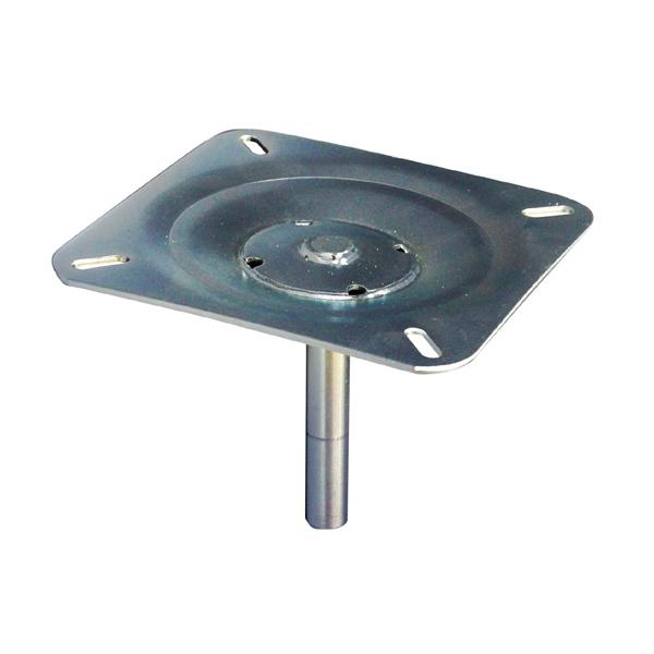 ボート用シートやキャスティングシートへの使用に！■ステンレス製■サイズ：175×175mm■ネジ穴サイズ：8mm