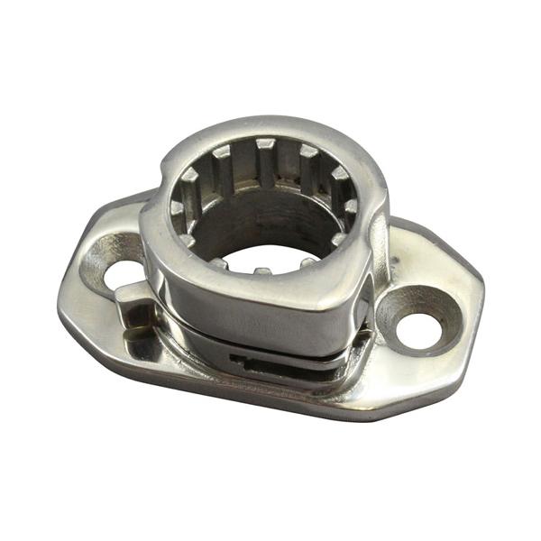 BMO JAPANステンレスソケットベース品番 BM-SSB◆材質：ステンレス◆サイズ：62×38×23mm◆ネジ穴：Φ6.6mm×2カ所◆ネジ穴間隔：45mm★コンパクトな設計なので、各メーカーのバウデッキなどに最適です。頑丈なステンレス...