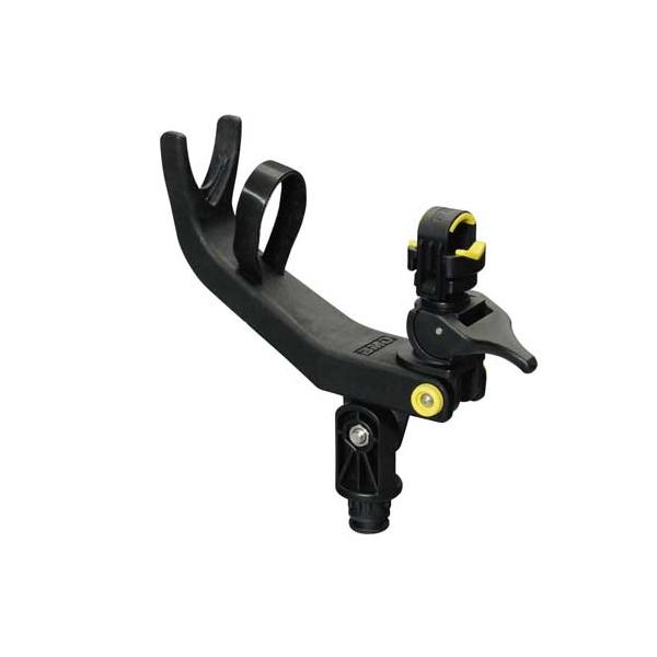 極みグリップライトM（本体のみ）極みグリップに樹脂製のライトタイプが登場！ライトな釣りにご使用いただけます。ホルダー部からワンタッチで竿を取り外すことができ、シャクリにも対応しています。■ホルダー材質：樹脂/ゴム　■ホルダーサイズ（mm）：...