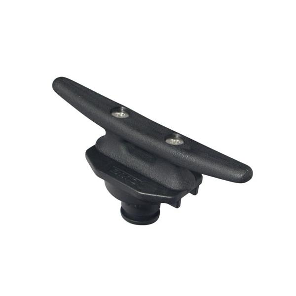 BMO JAPAN （ビーエムオージャパン）ナイロンクリート130シャフトセット■クリートサイズ(wxD)(mm)：130×18　■材質：樹脂★極みシリーズのベースに取付可能なブラックカラーの樹脂製クリートです。負荷の小さな小型艇などでご利...