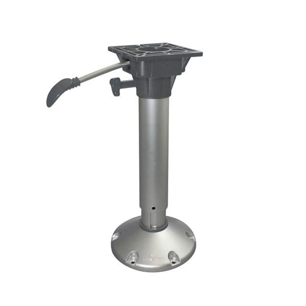 BMOジャパン　ぺデスタル（ダンパータイプ）　2■高さ調節方法：エアーダンパー仕様（無段階）■天面板厚（mm）：10■天面サイズ（mm）：170×170■底面サイズ（mm）：Φ230■材質：アルミ/樹脂■高さ調節幅：500-630mm■重量...