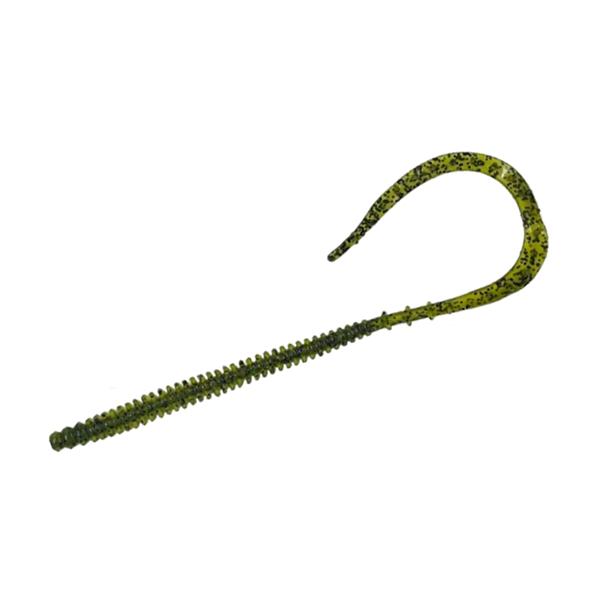 クレイジーオーシャン　海毛虫　カーリーロング　ハイフロート■サイズ：5inch/127mm★吸い込みやすいソフトマテリアル！ショアからボートまで幅広く対応！ワームのリブをカットしてオリジナル形状にチューニング可能！