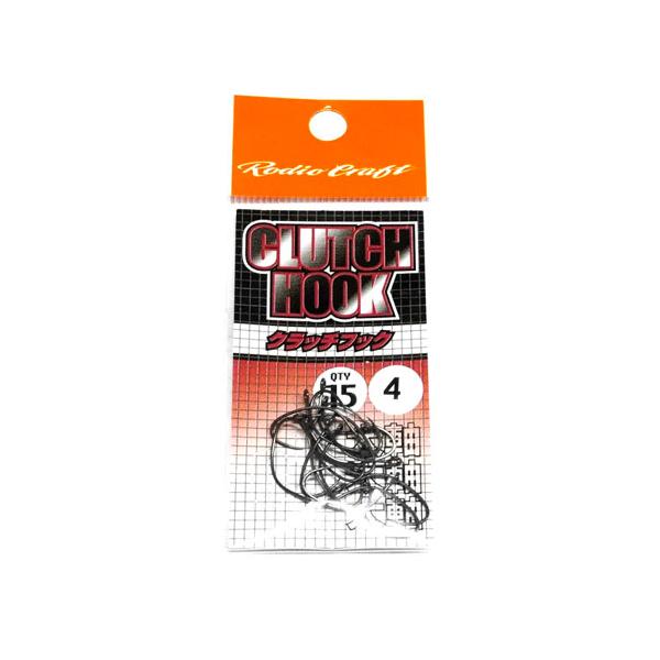 Rodio Craft/ロデオクラフトクラッチフック　太軸　◆入数：15本入りラインテンションがかかっていない状態でも、初期掛かりが良い。ボトム、フォール、デッドスロークランキング等に高次元で対応。