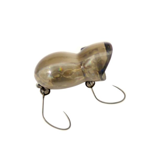 ロデオクラフトにゃんプップ◆ウエイト：2.1g◆サイズ：28mm★スプラッシュ、ポップ音、テーブルターン等、多彩な演出でトラウトを誘い出す。飛距離も抜群なエリアトラウト用ポッパー。